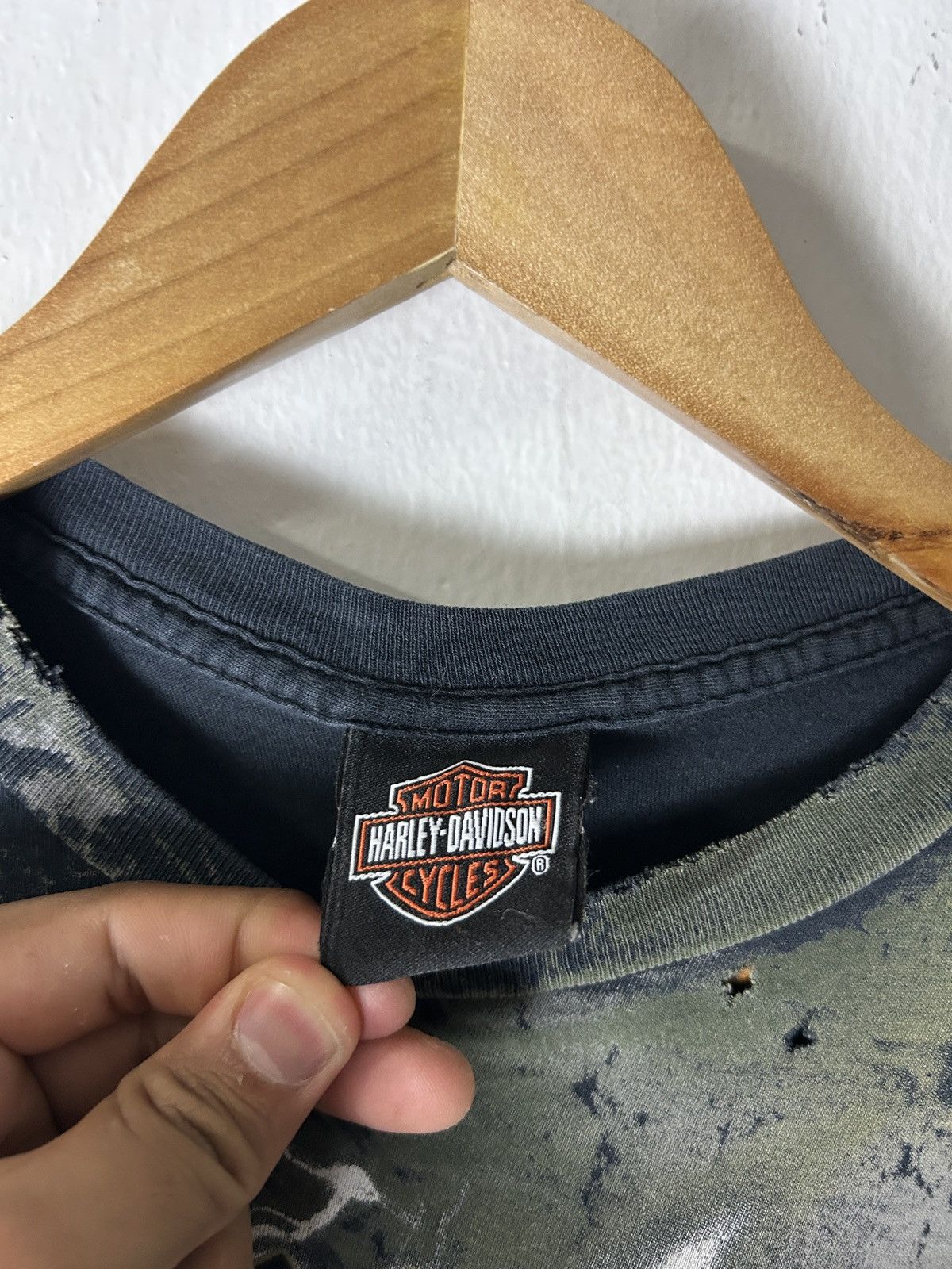 Harley Davidson Vintage 2009 Harley Davidson Punk Gothic Skull Thunder ...