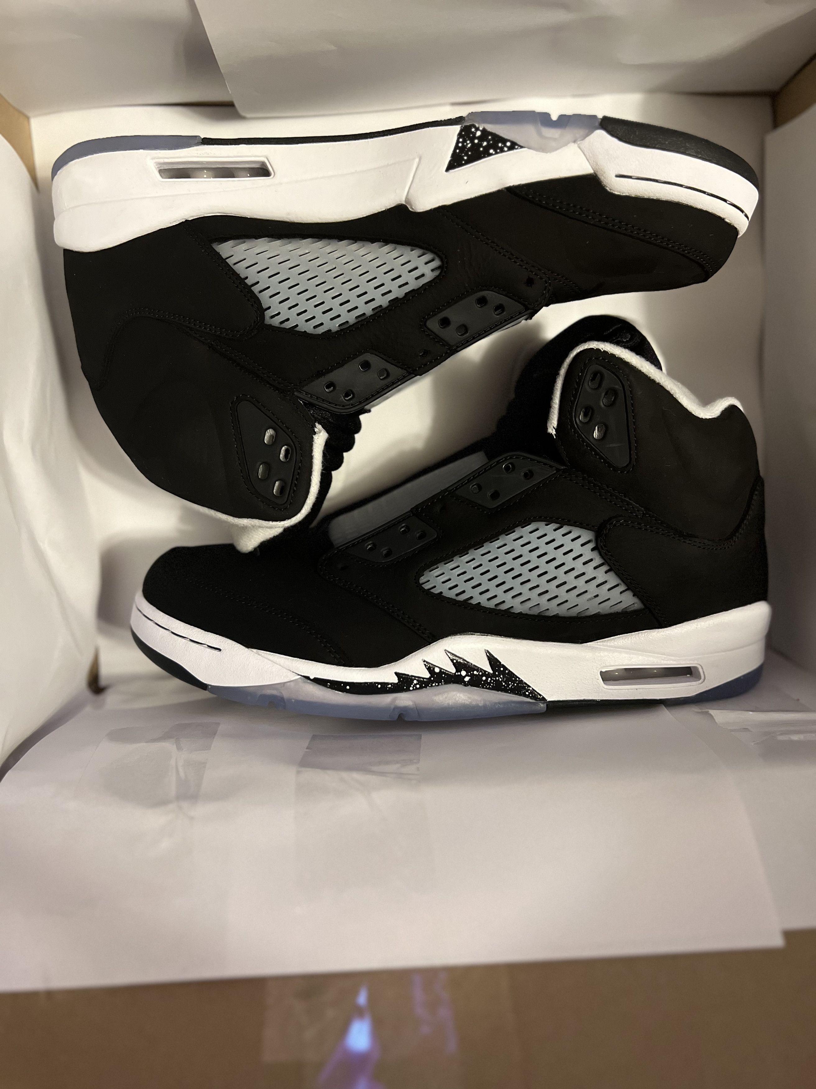 Jordan Brand Jordan 5 Retro Mid Oreo * WORE TWICE CLEANED RECENTLY ...