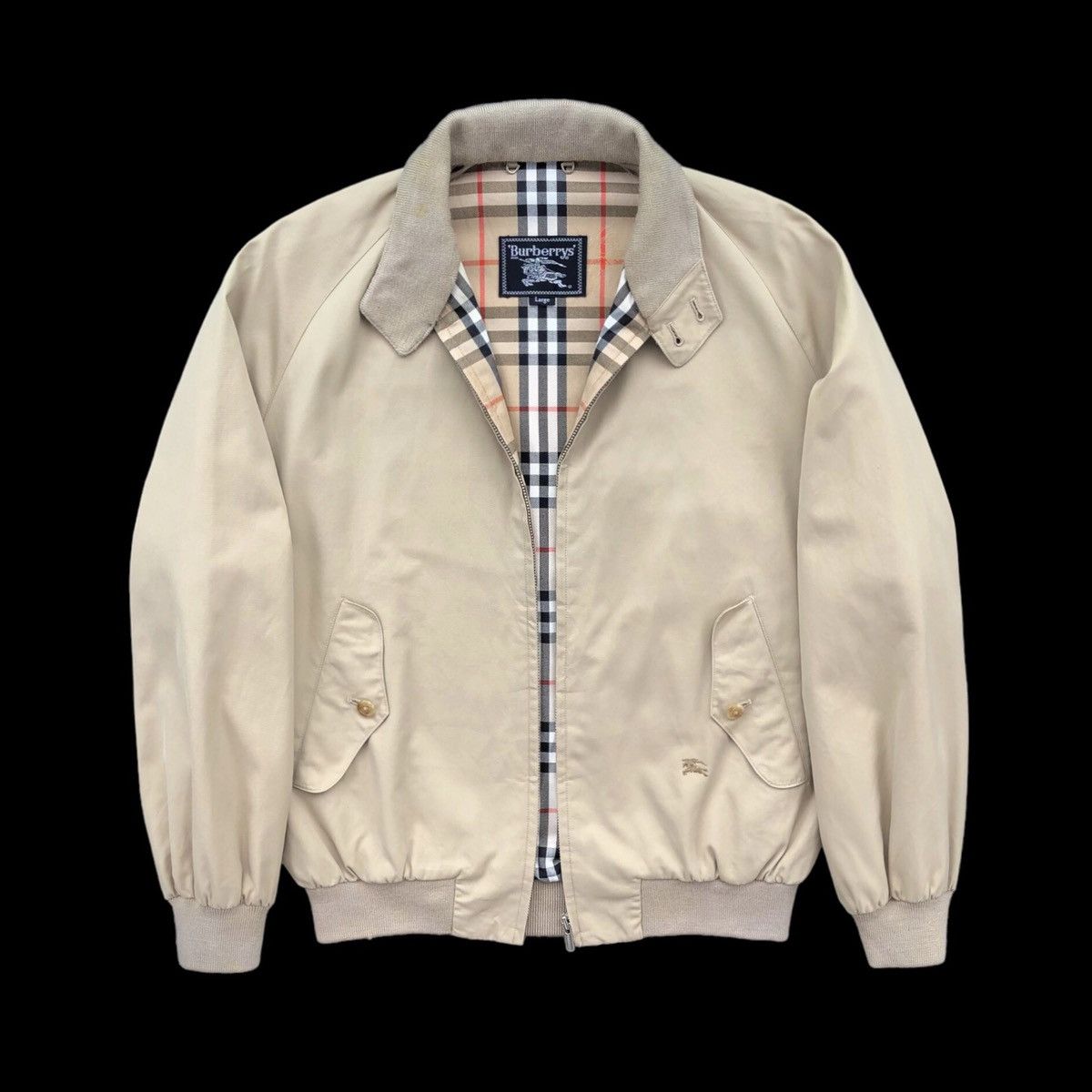 Bomber Jacket × Burberry × Vintage Vintage Burberrys Prorsum Lined ...