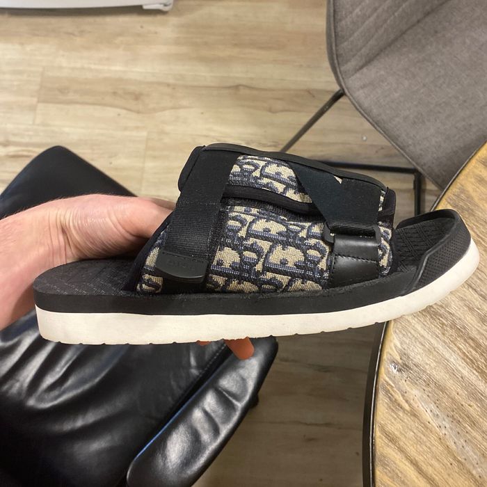 Dior Dior Alpha Sandals Oblique Jacquard Slides | Grailed