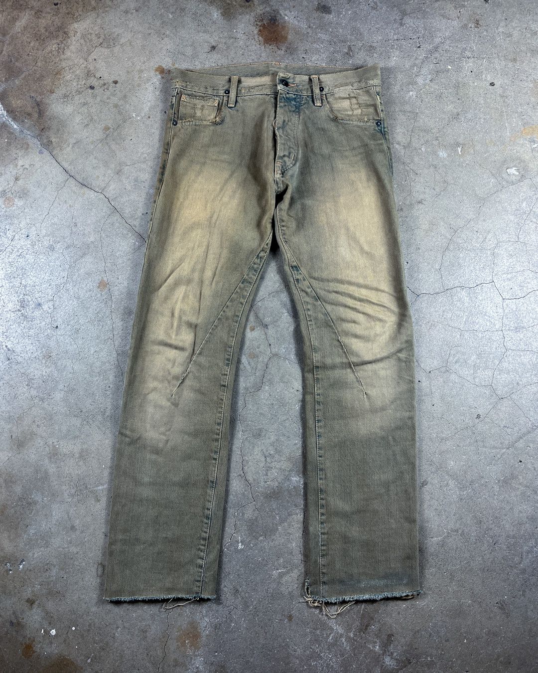 Rick Owens × Rick Owens Drkshdw Rick Owens FW06 Dustulator Denim | Grailed