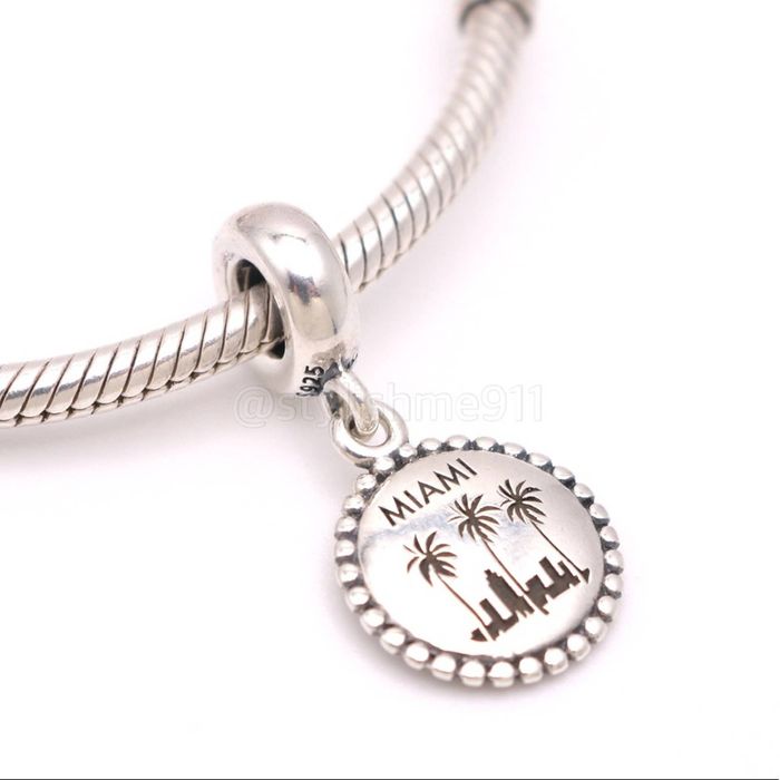 pandora Authentic PANDORA Rare Special Edition Miami Dangle | Grailed