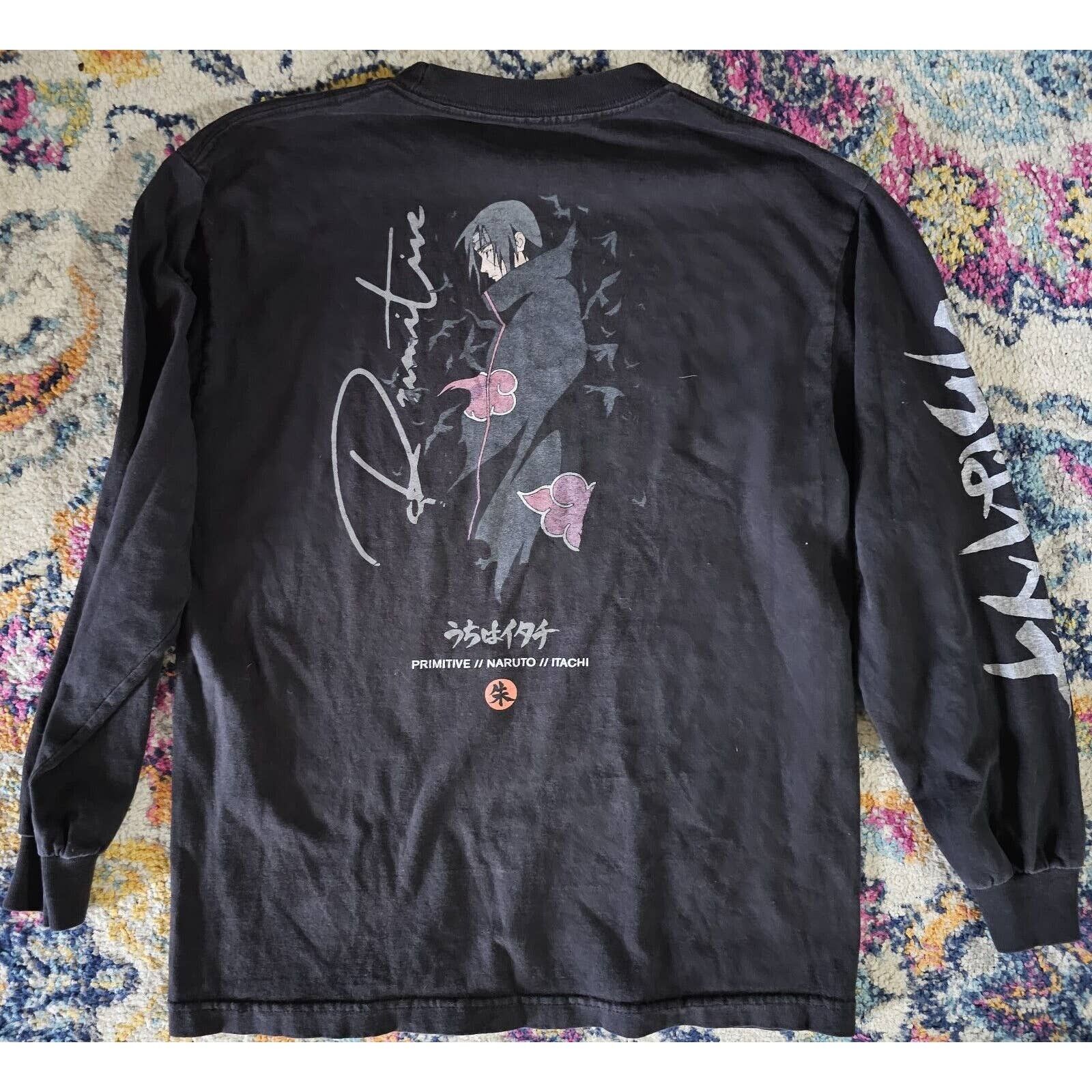 Primitive Vintage 2002 Primitive Naruto X Itachi Long Sleeve Graphic M ...