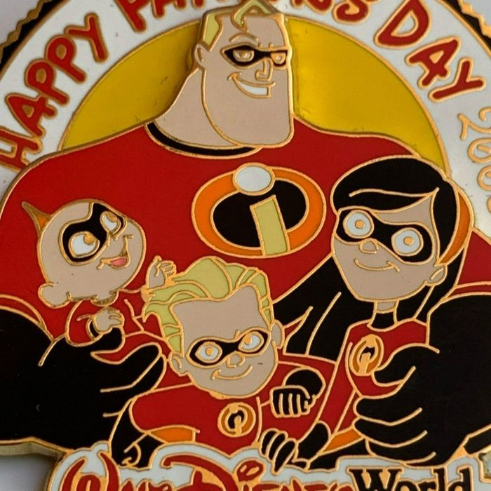 Disney Disney Father's Day Mr. Incredible & Family Collectible Pin ...