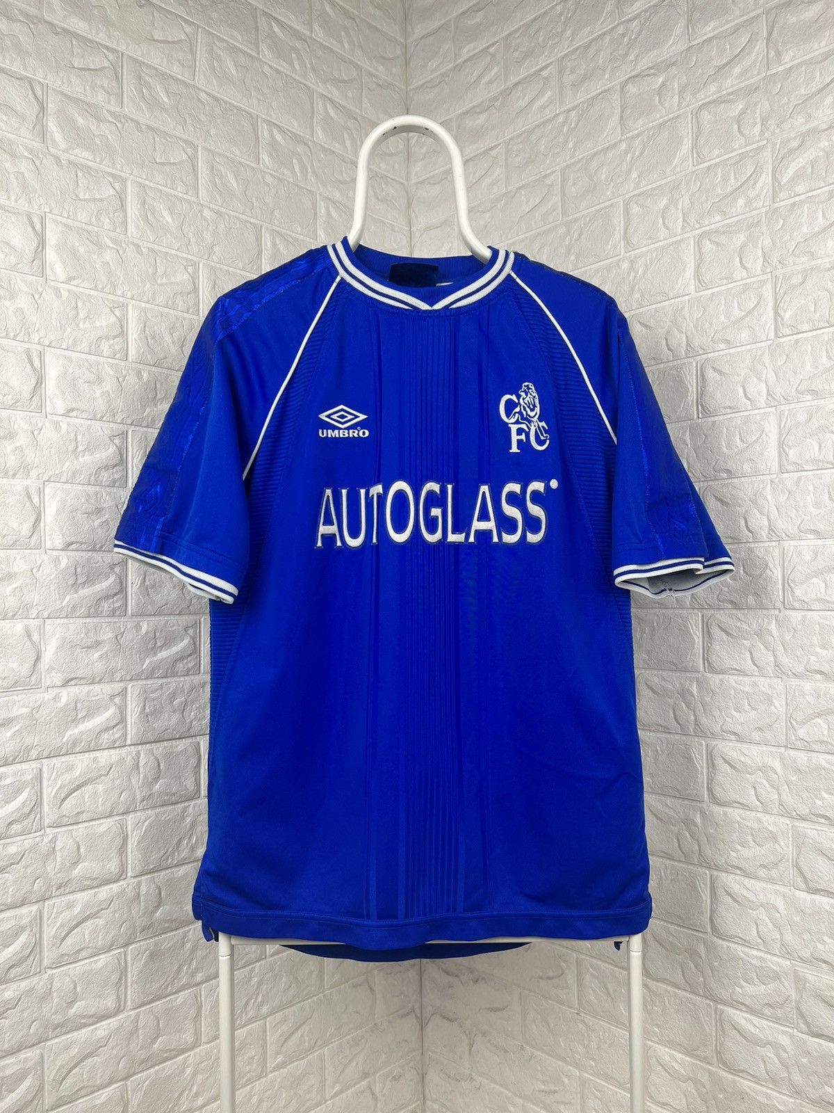 Chelsea × Soccer Jersey × Umbro Vintage Umbro Autoglass Chelsea 1999 ...