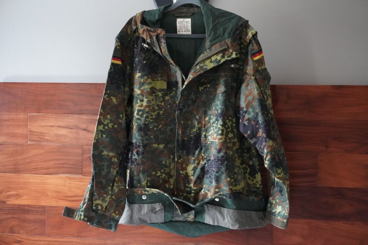 Vintage German Flecktarn Unissued Surplus Jacket | Grailed