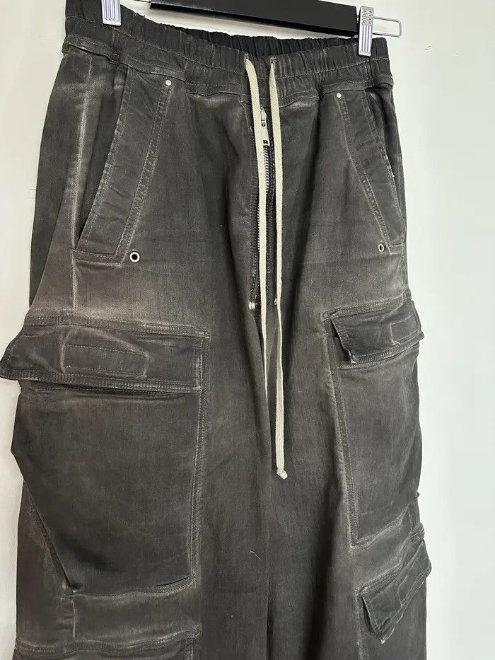Rick Owens RICK OWENS EDFU SS23 DOUBLE CARGO BELA DENIM PANTS | Grailed