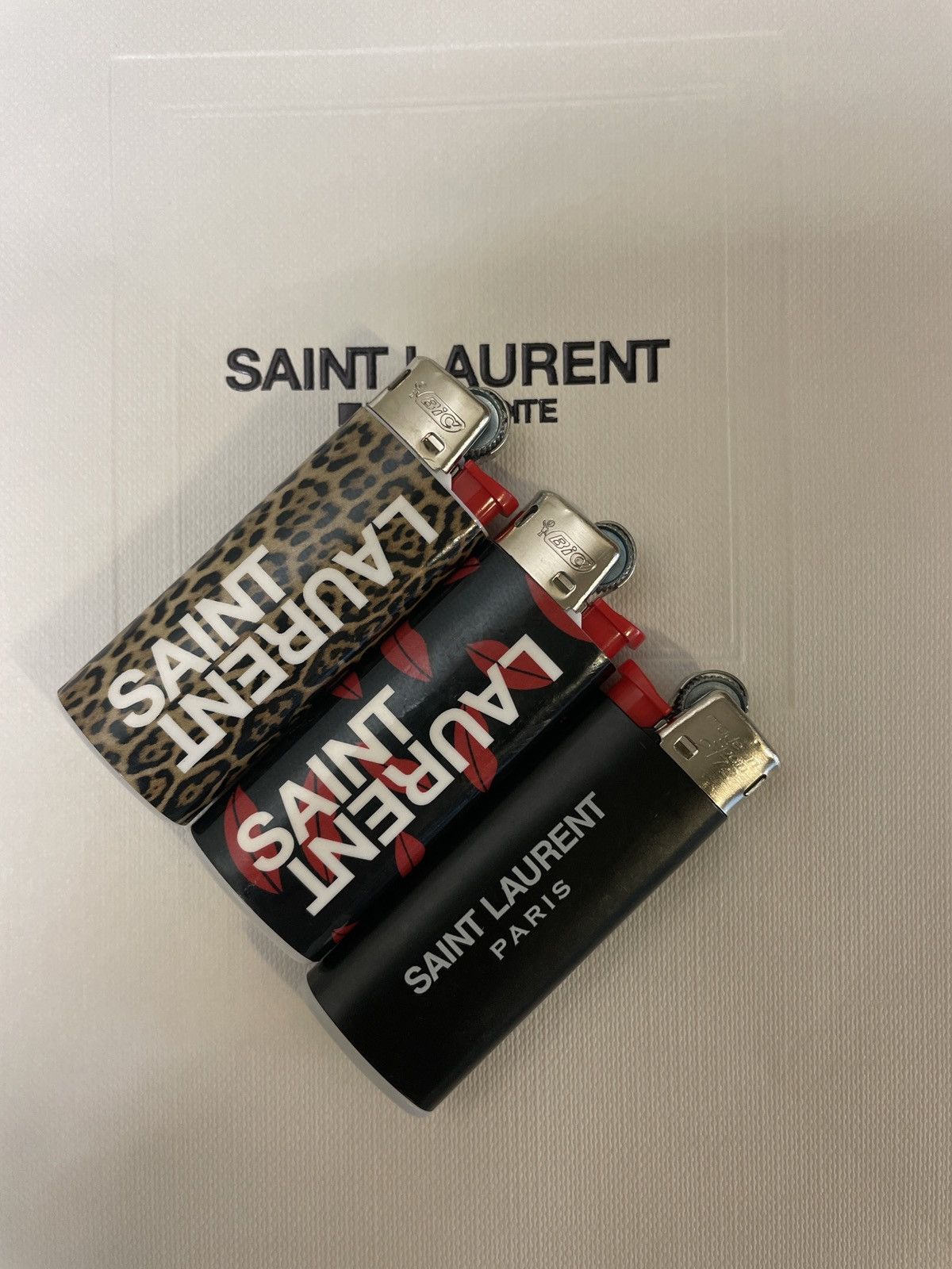 Saint Laurent Paris Saint Laurent Lighter Set | Grailed