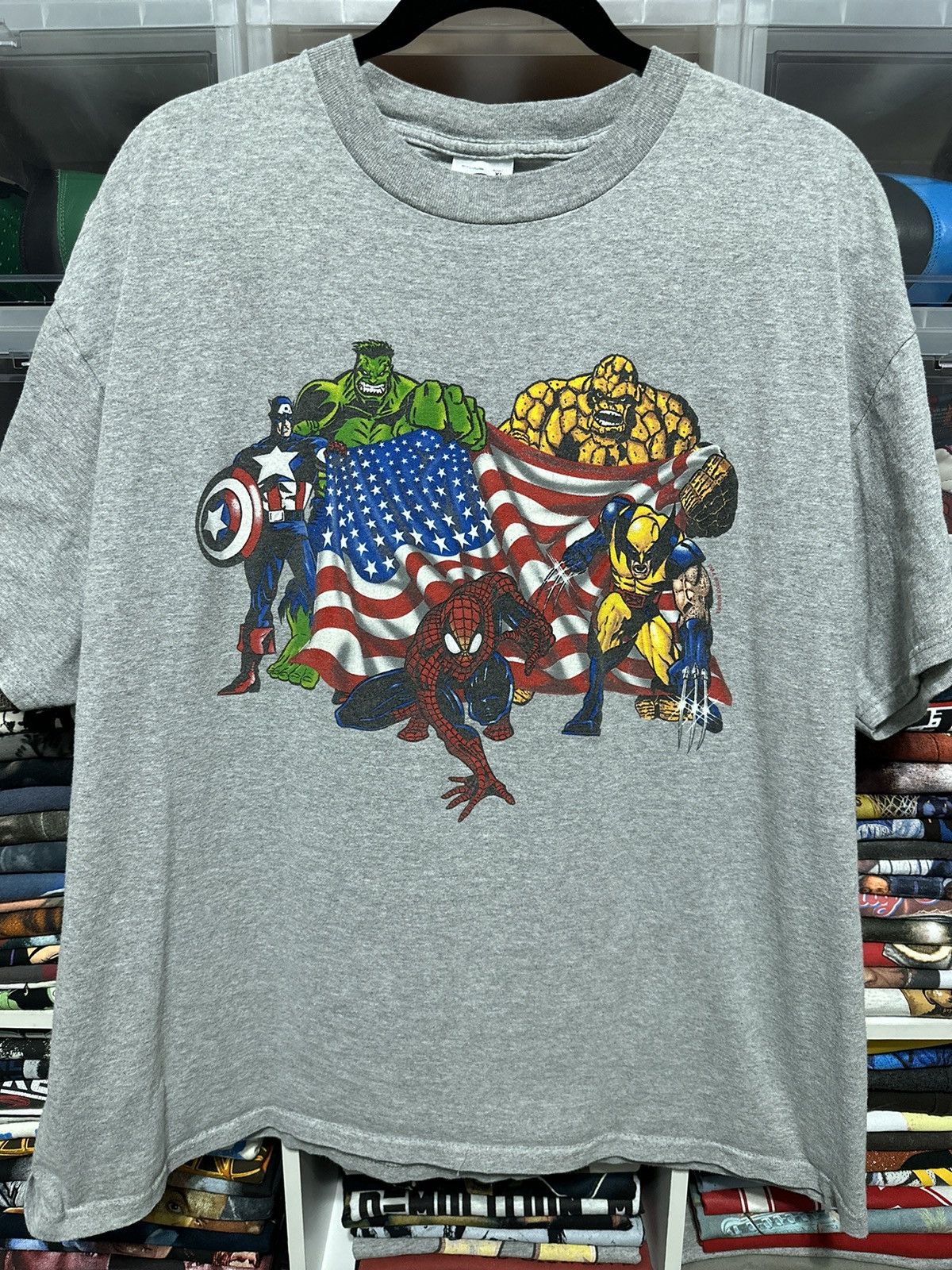 Marvel Comics × Streetwear × Vintage Vintage 2001 Marvel Comics ...