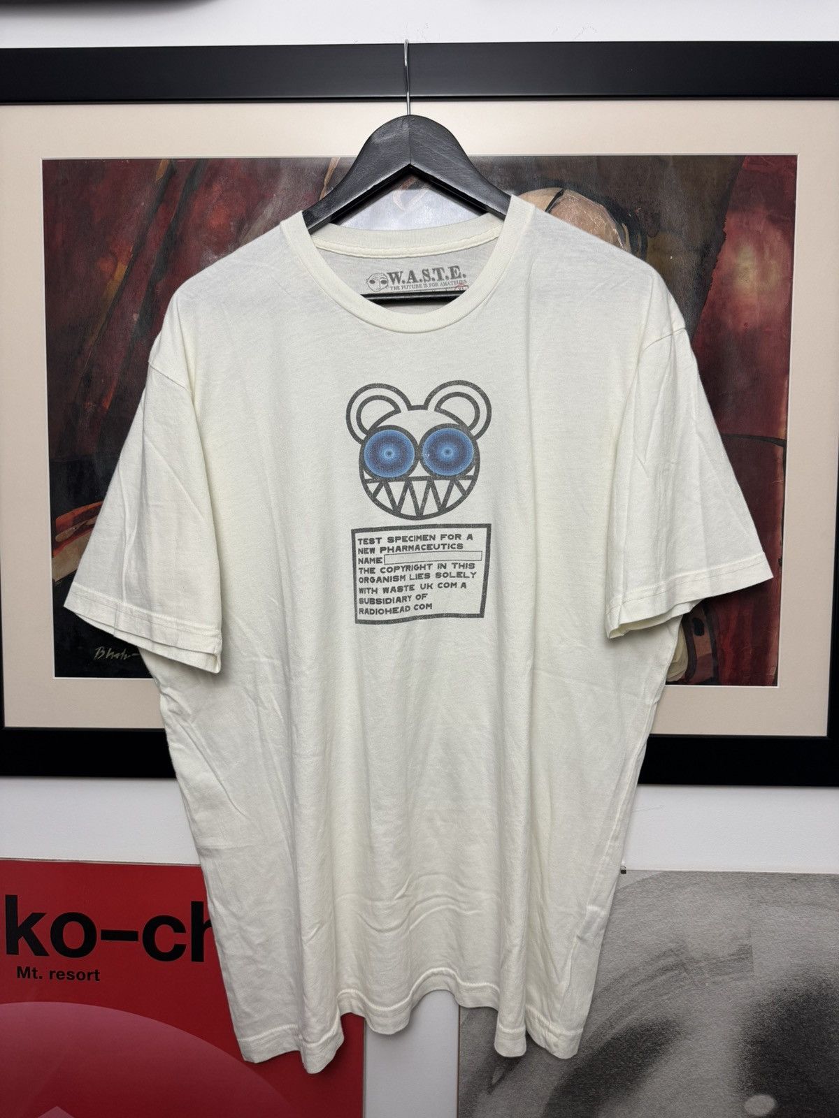 Band Tees Vintage 00s Radiohead Test Specimen Merch Rock Band Tee Rare ...