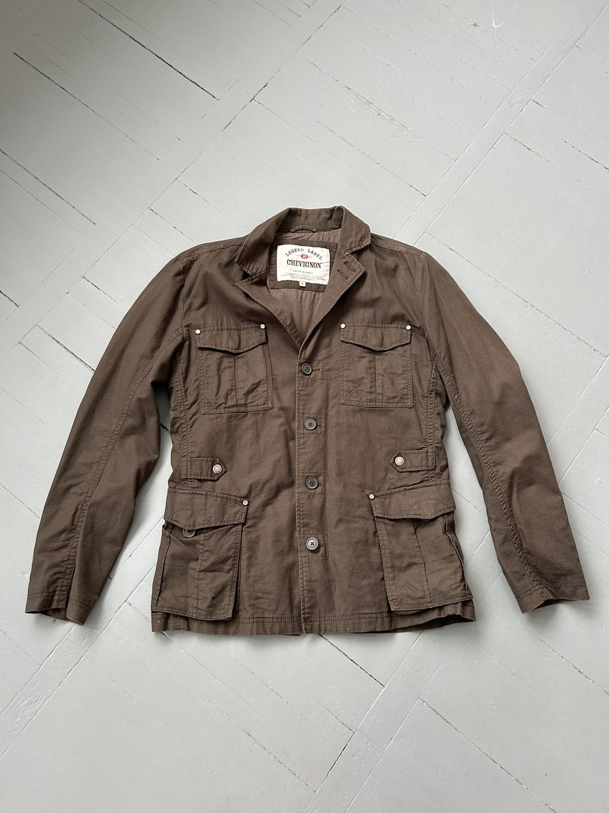 Chevignon × Streetwear × Vintage Chevignon vintage cotton jacket | Grailed