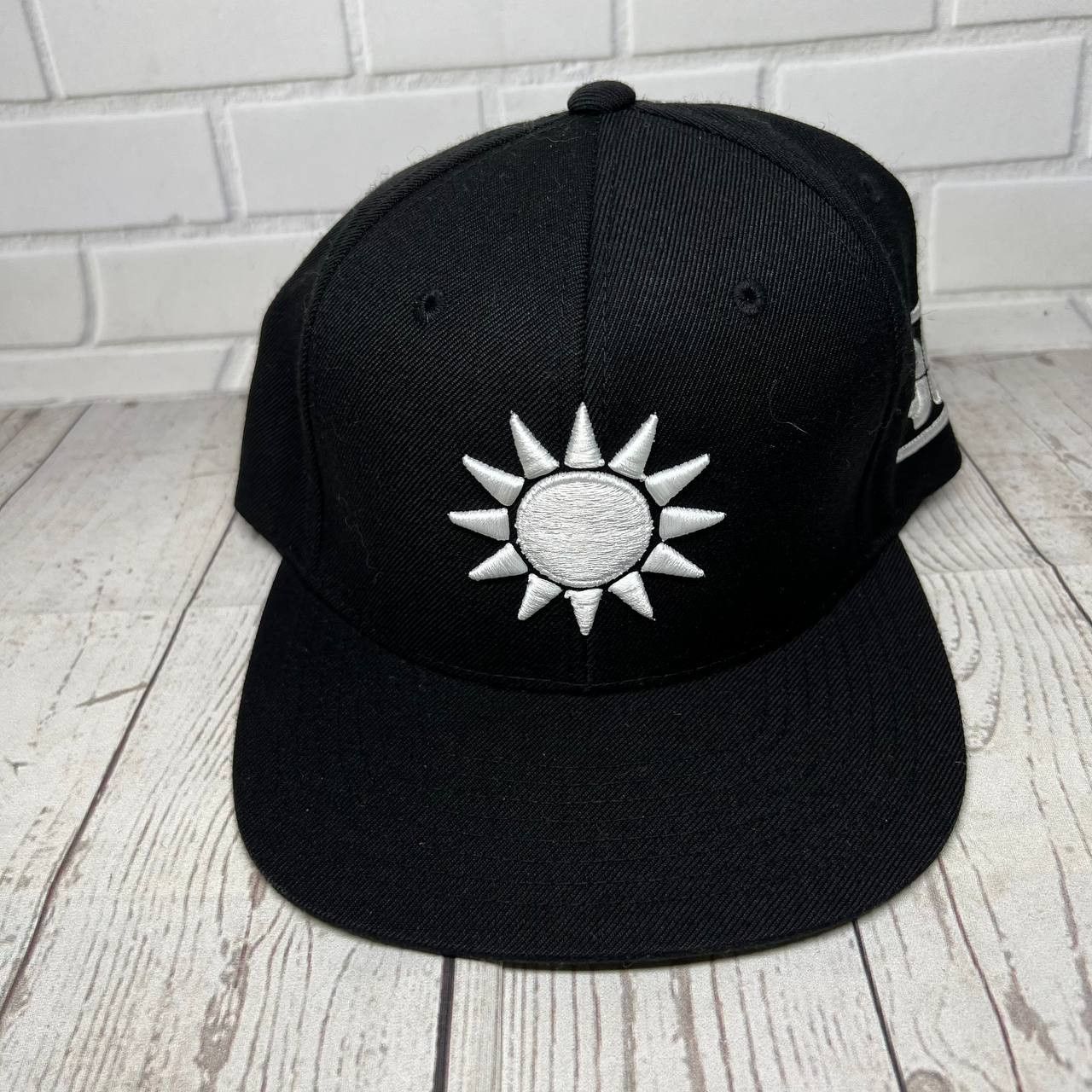 Yupong Sun Logo Yupoong Hat Snapback Cap Black Men | Grailed
