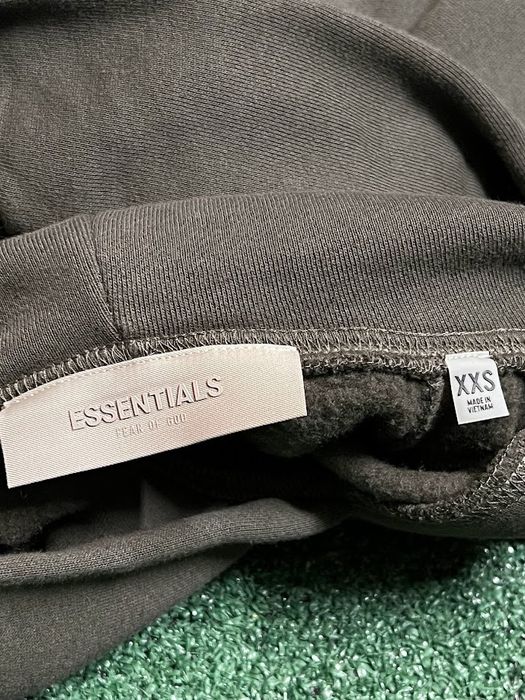 Essentials Essentials Off-Black Hoodie | Grailed