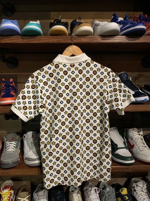 Bape Baby Milo Monogram Polo | Grailed