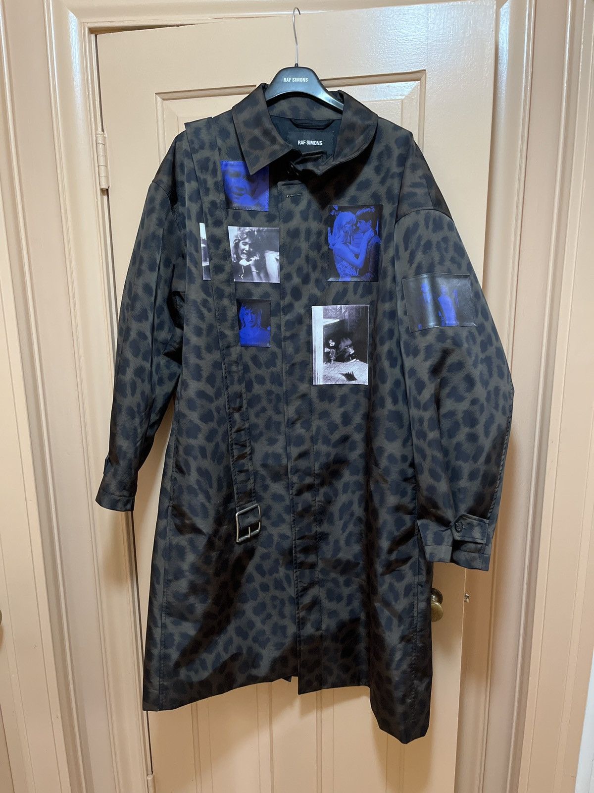 Designer × Raf Simons × Raf by Raf Simons RAF SIMONS ANIMAL PRINT COAT ...
