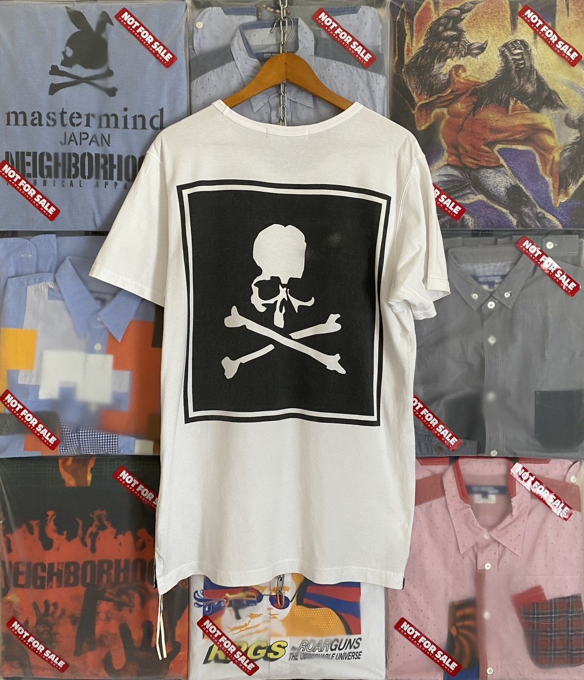 Mastermind Japan × Mastermind World Iconic Mastermind World Lazer Print ...