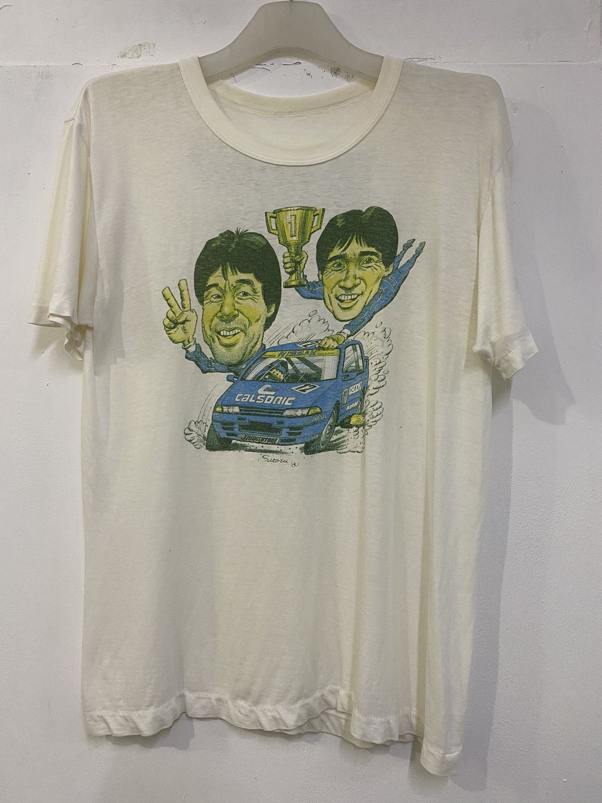 Vintage 💥VERY RARE VINTAGE 80s CALSONIC NISSAN SKYLINE RACING TEAM ...