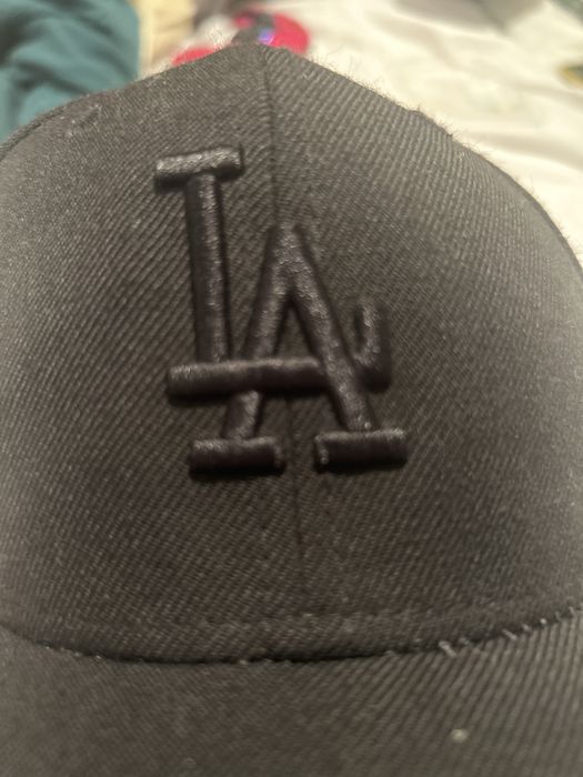 New Era NEW ERA LA SNAPBACK ALL BLACK | Grailed