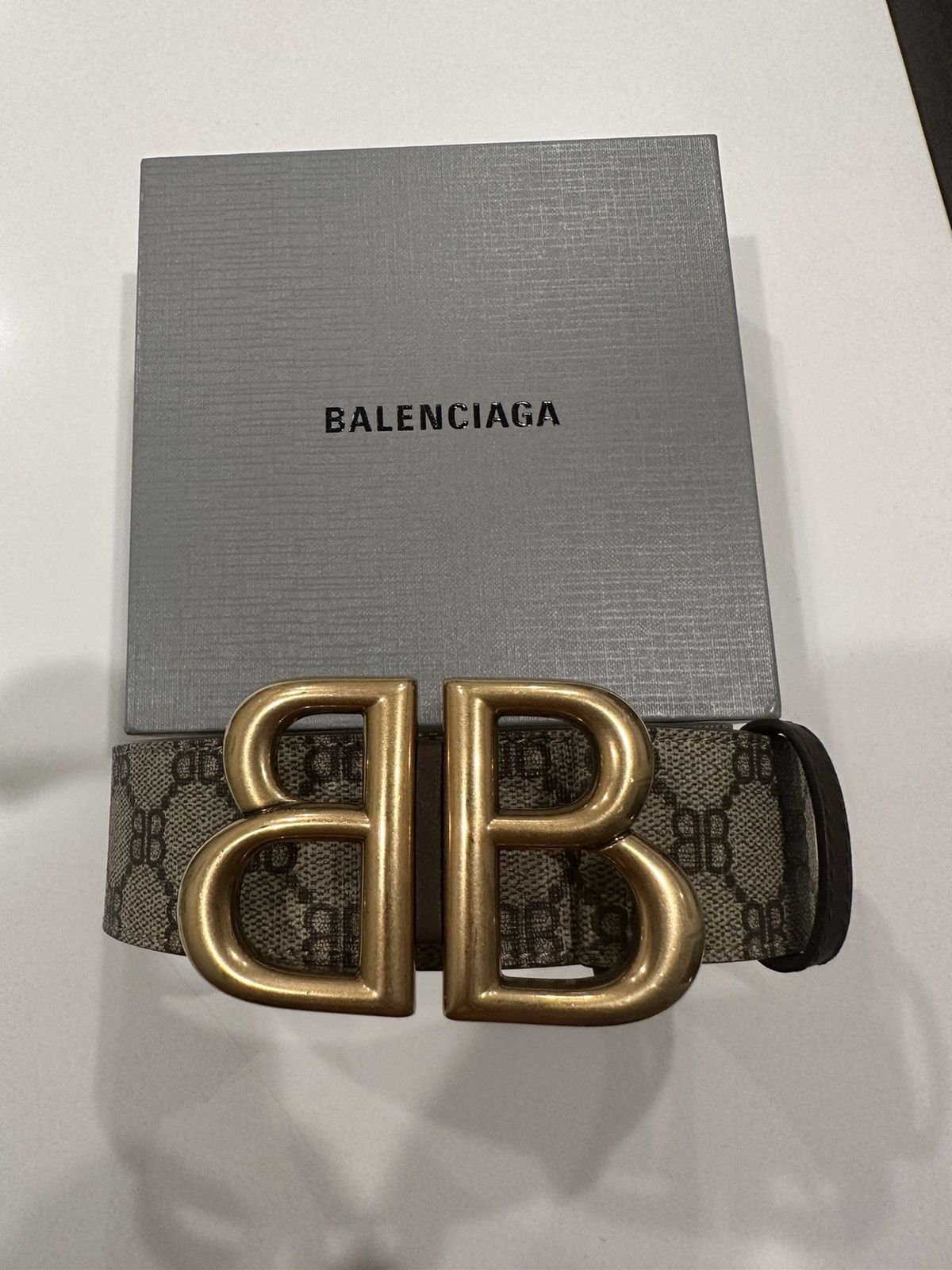 Balenciaga Balenciaga x Gucci Hacker Project Belt | Grailed