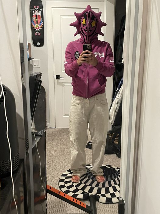 Glo Gang Glo Gang Glo Man Full Zip Up Hoodie Purple | Grailed