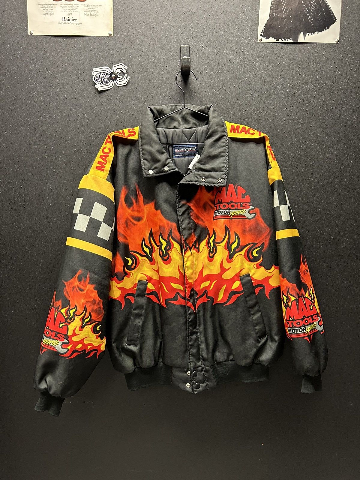 Made In Usa × Swingster × Vintage Vintage Mac Tools racing jacket | Grailed