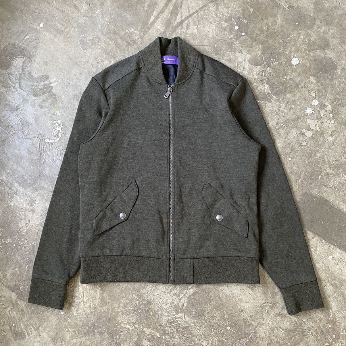 Ralph Lauren Purple Label RL Purple Label - Wool Bomber Jacket | Grailed