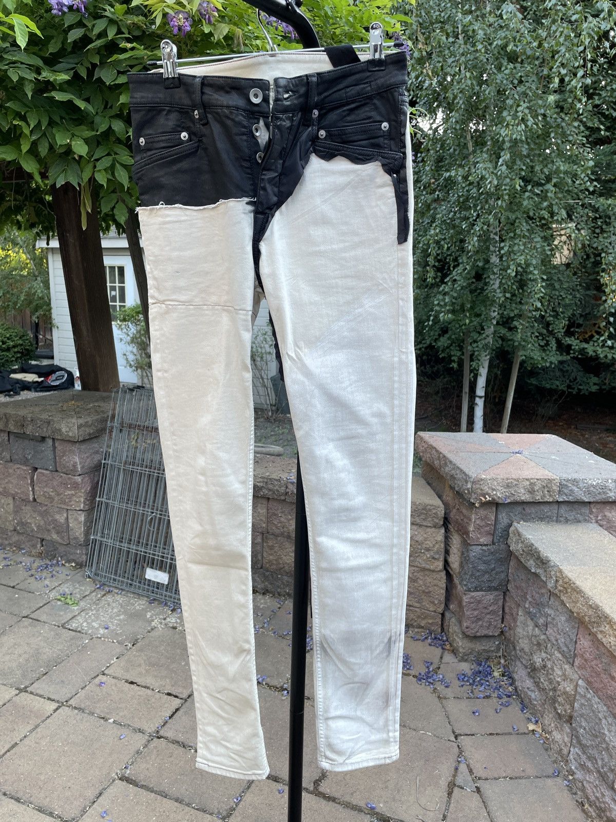 Rick Owens × Rick Owens Drkshdw Rick Owens DRKSHDW Tyrone Two-Toned ...