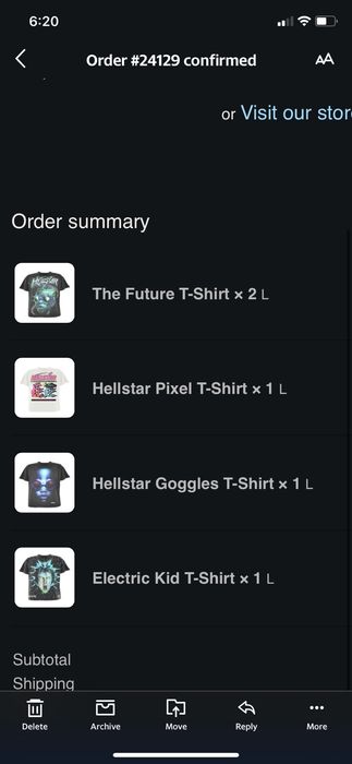 HELLSTAR Hellstar The Future T-shirt | Grailed