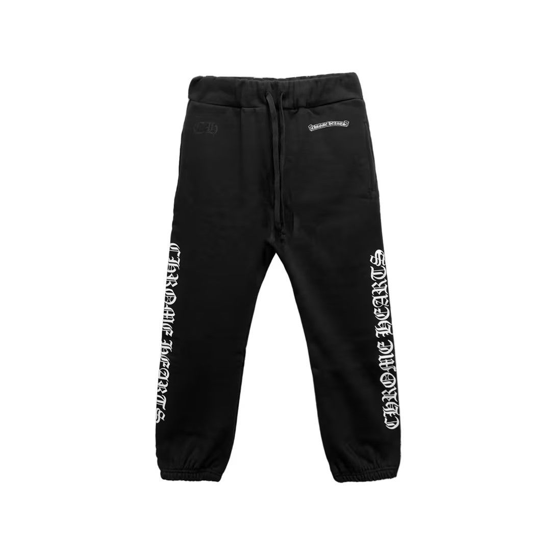 Chrome Hearts Chrome Hearts Side Rune Scroll Logo Sweatpants | Grailed