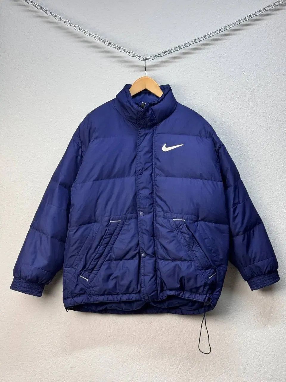 Nike × Streetwear × Vintage Vintage 90s Nike Down Feather Puffer Jacket ...