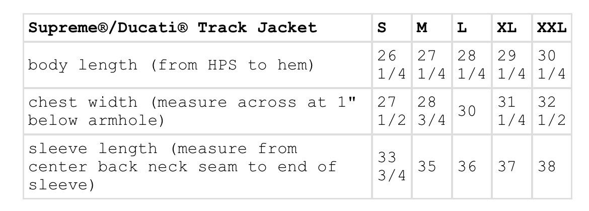 Ducati × Supreme Supreme Ducati Track Jacket Black L in Hand | Grailed