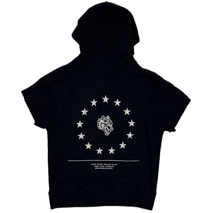 Darc Sport Darc Sport Men's Wolf Star Cap Sleeve Short Sleeve Hoodie ...