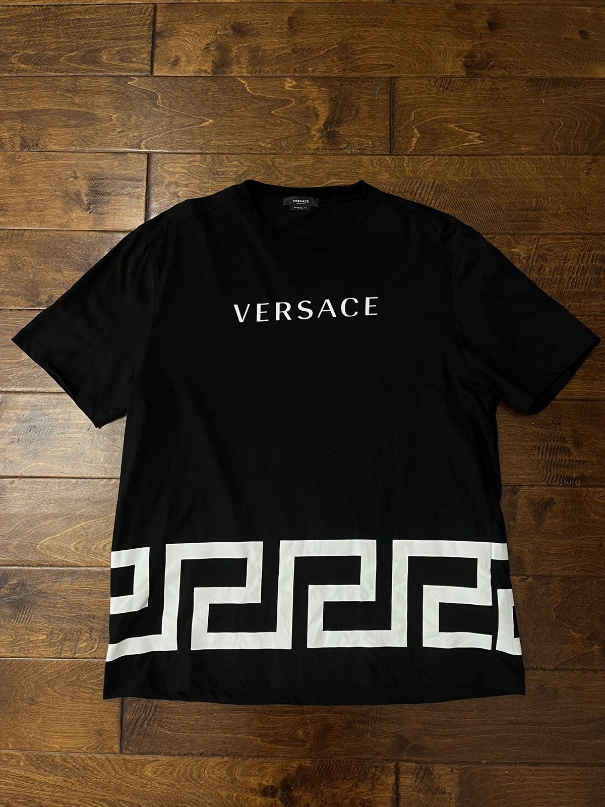 Versace Versace Greca Logo T-Shirt | Grailed