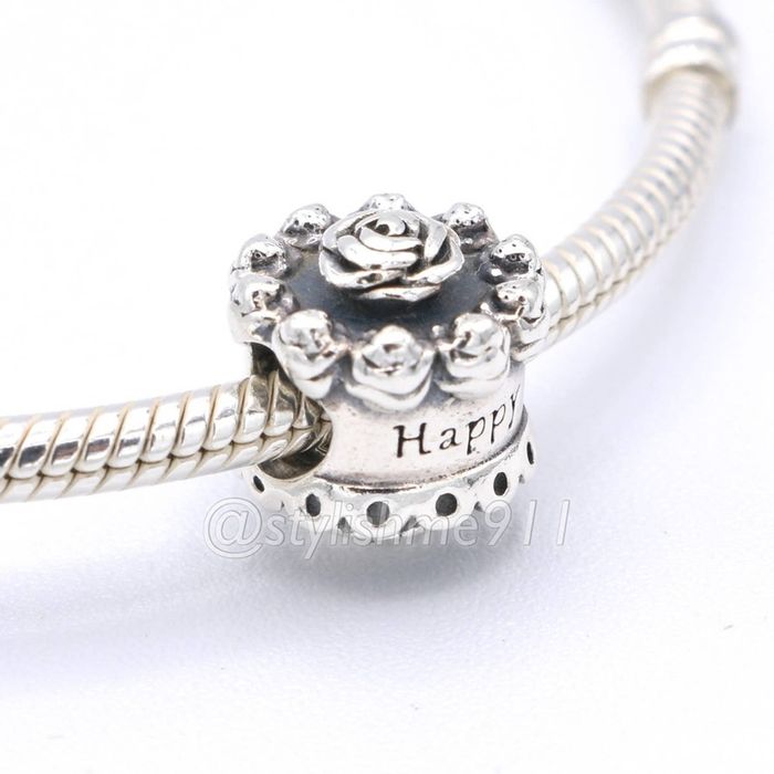 pandora Authentic Pandora Happy Birthday Cake Charm | Grailed