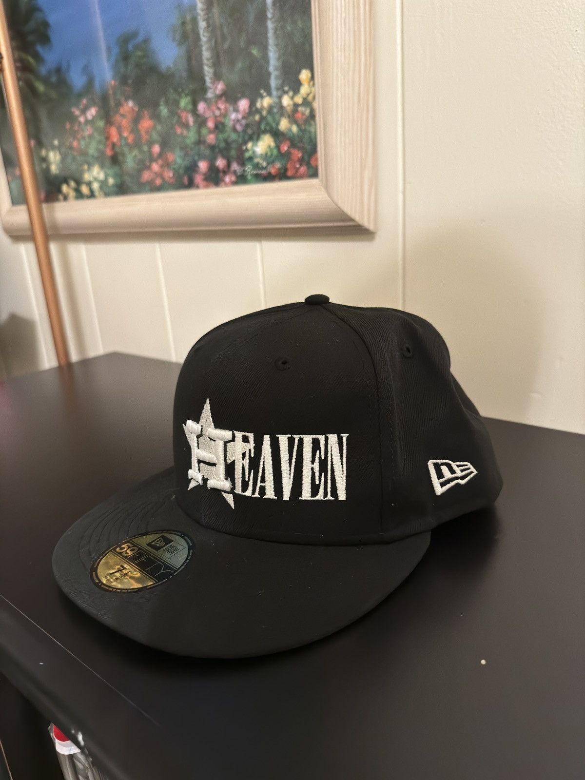 Faze Heaven Houston Fitted New Era Hat Black | Grailed