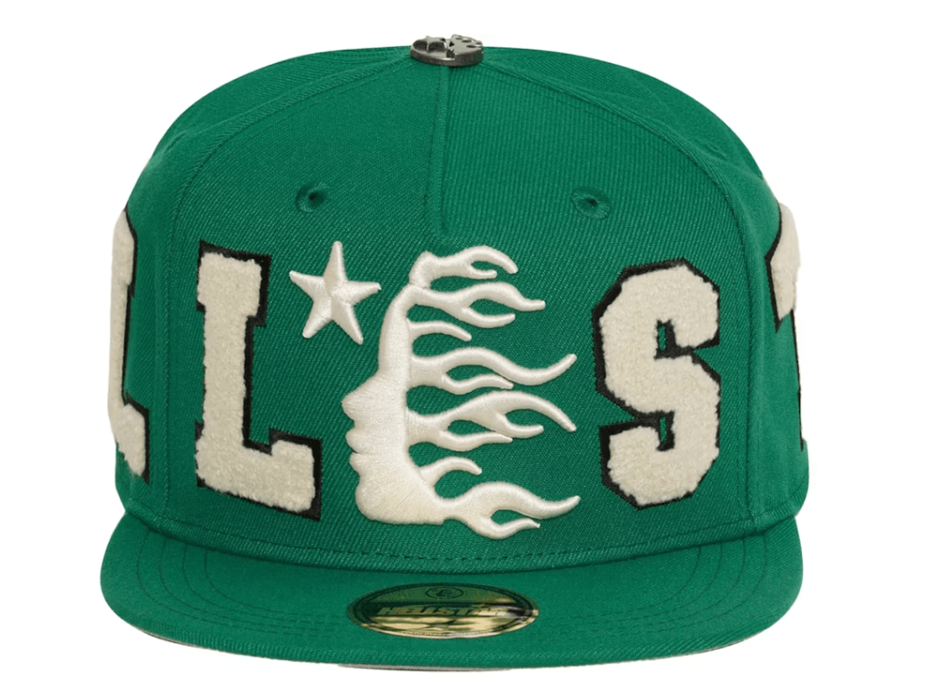 HELLSTAR OG Patch Fitted Hat Green | Grailed