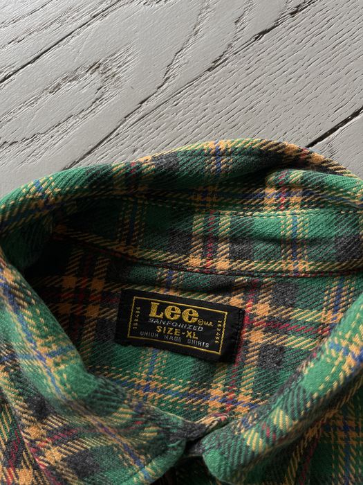 Vintage Vintage Lee Plaid Flannel Shirt | Grailed