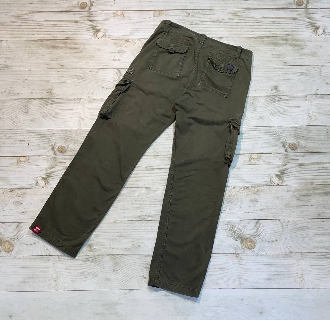 Alpha Industries × Streetwear × Vintage Alpha Industries Cargo Pants ...