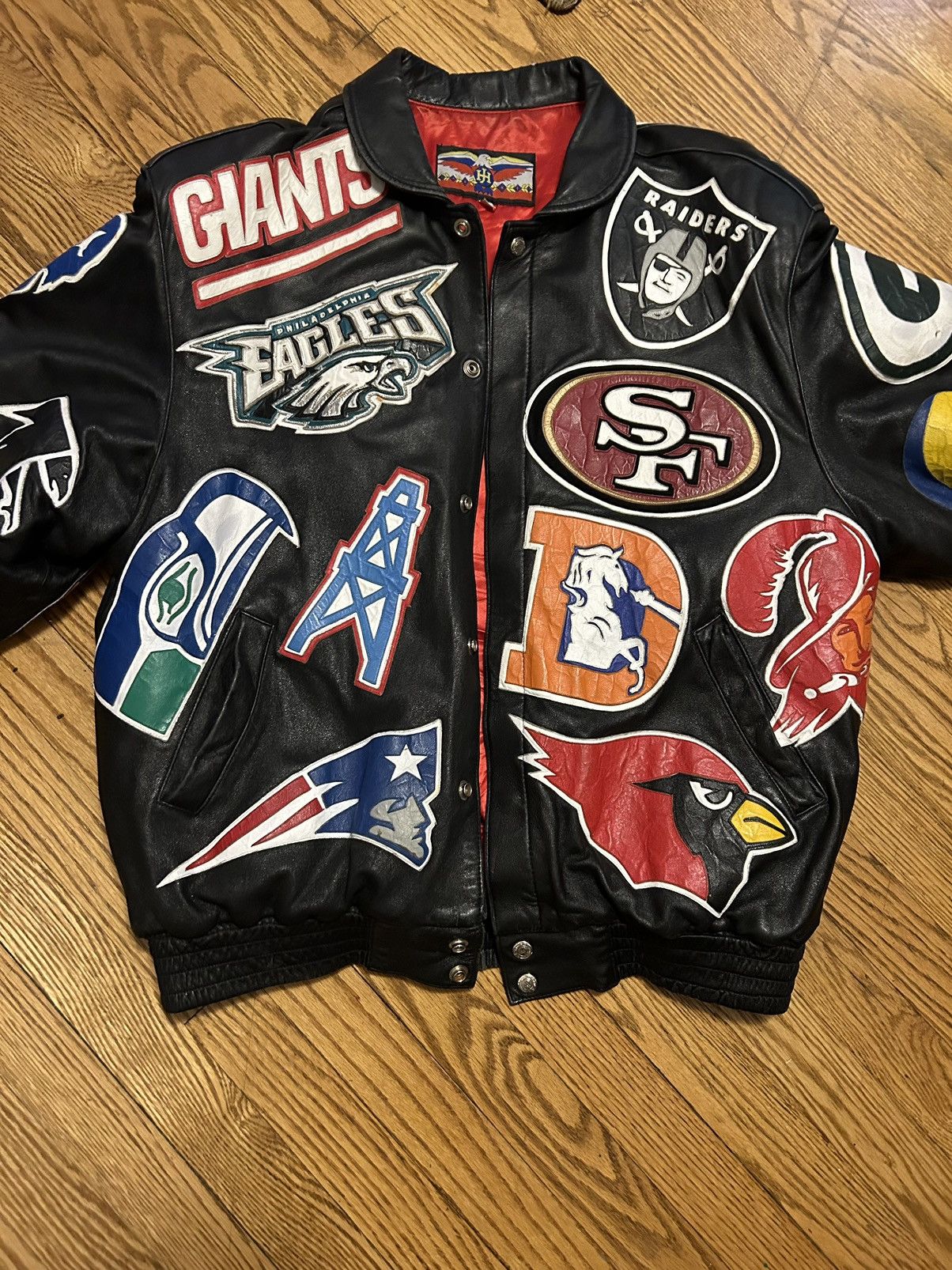 Jeff Hamilton × Streetwear × Vintage 1985 Velvet Lined 30 Teams Jeff ...