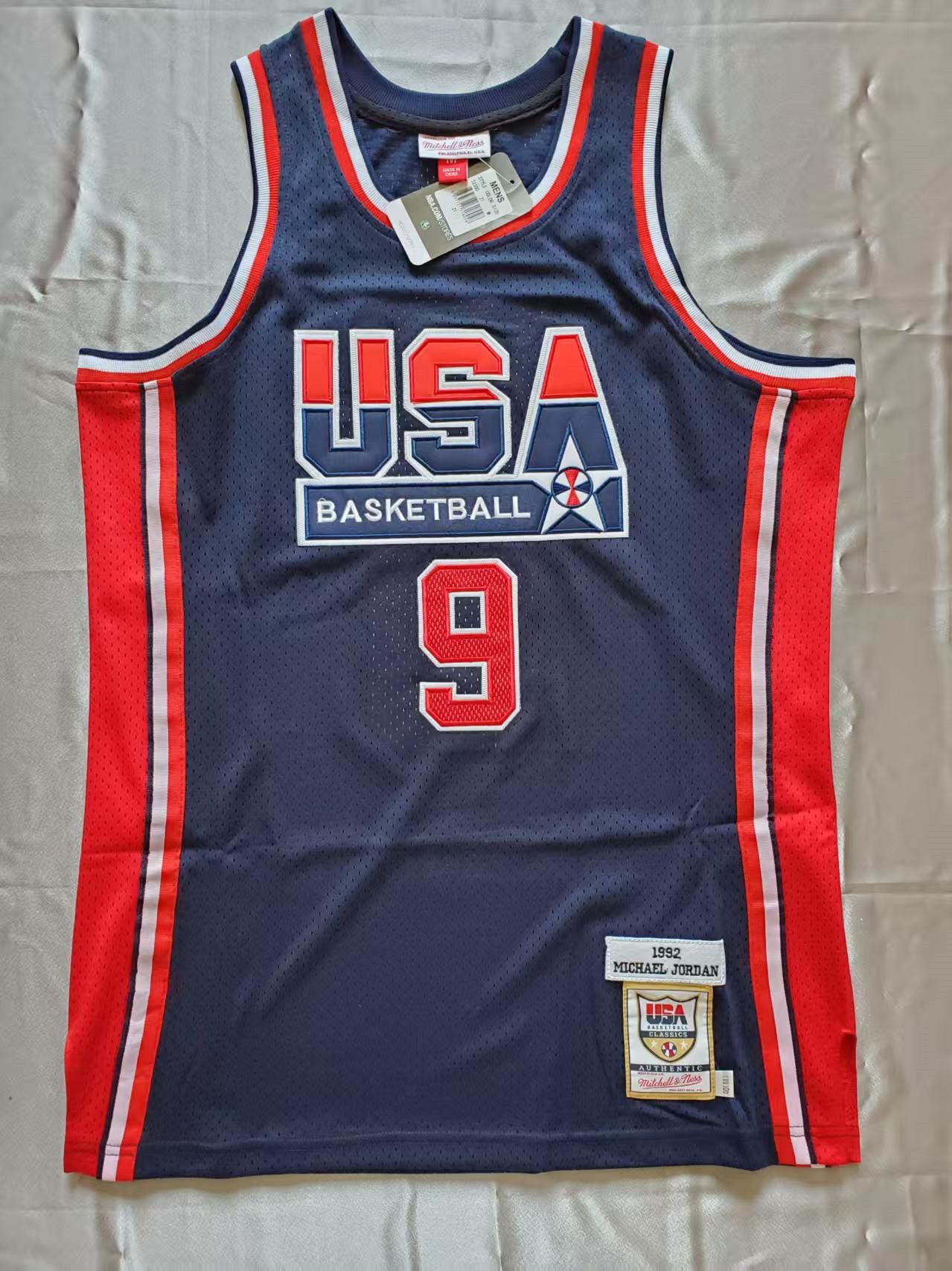 NBA USA dream team 9 Michael Jordan Jersey | Grailed