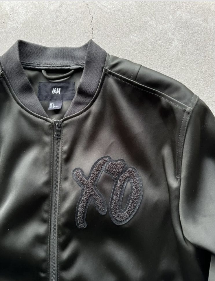 H&M × The Weeknd × XO XO The Weeknd Green Bomber Jacket | Grailed