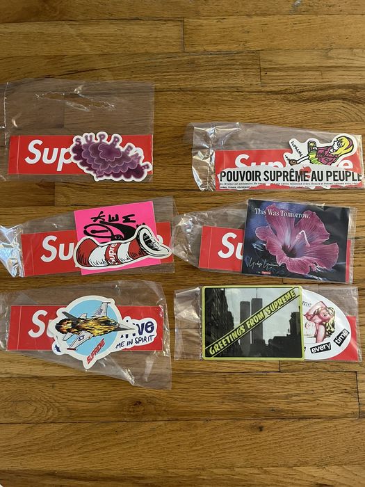 Supreme Supreme Sticker Set Box Logo Bogo | Grailed
