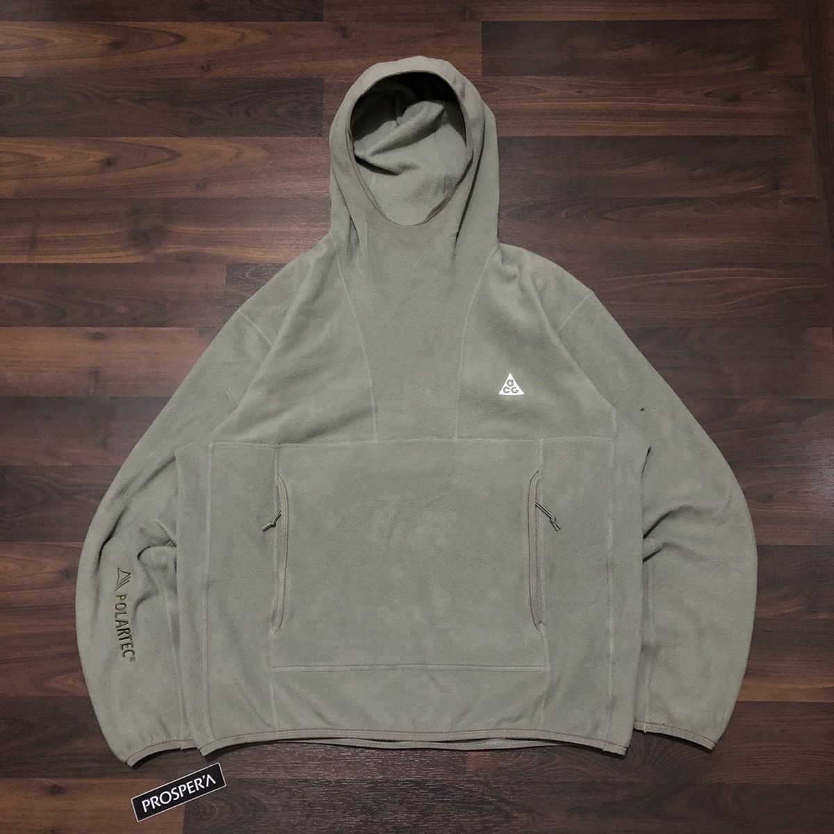 Nike Nike Acg Wolf Tree Polartec Fleece Jacket Medium Olive 2021 | Grailed