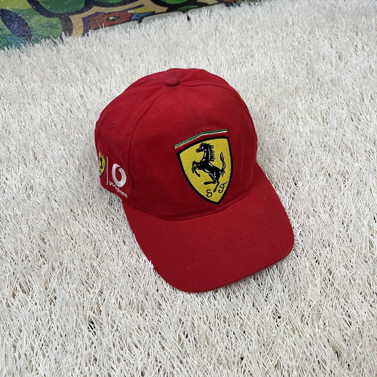 Ferrari Vintage Ferrari F1 2002 Hat Official Racing Vodafone Cap | Grailed