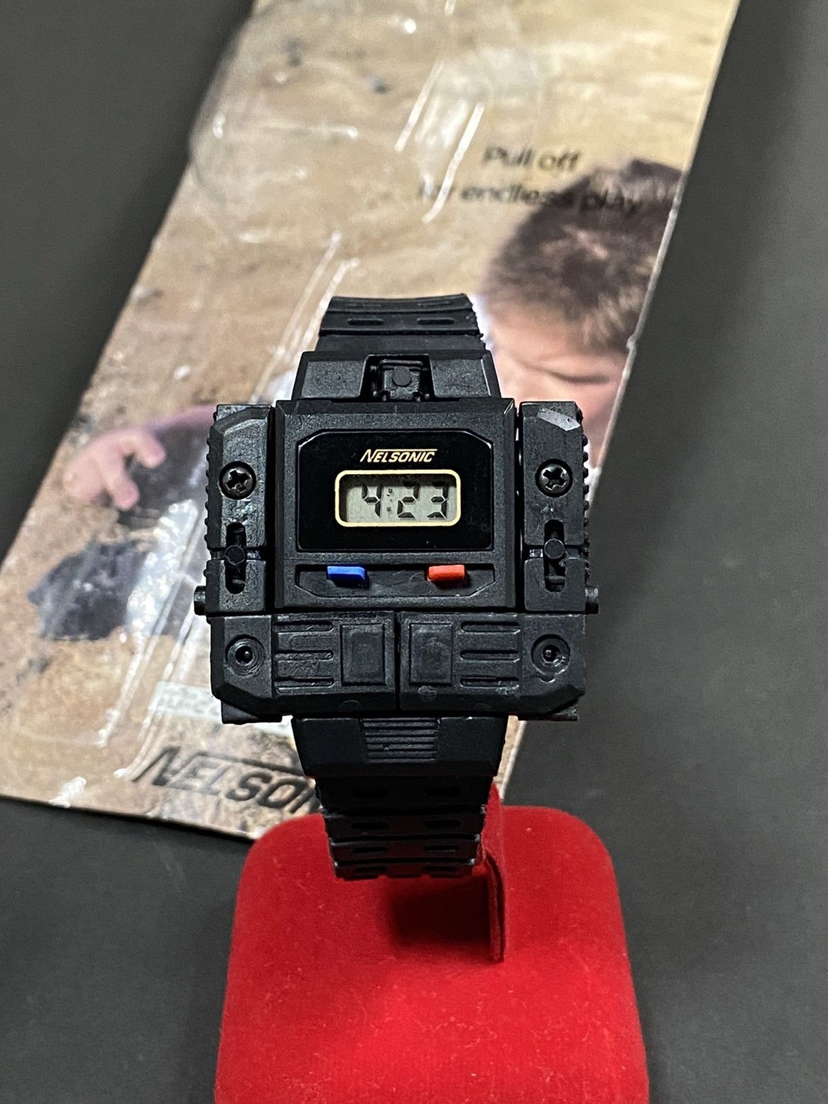 Citizen × Vintage Rare Nelsonic Robot Digital Men’s Watch with Original ...