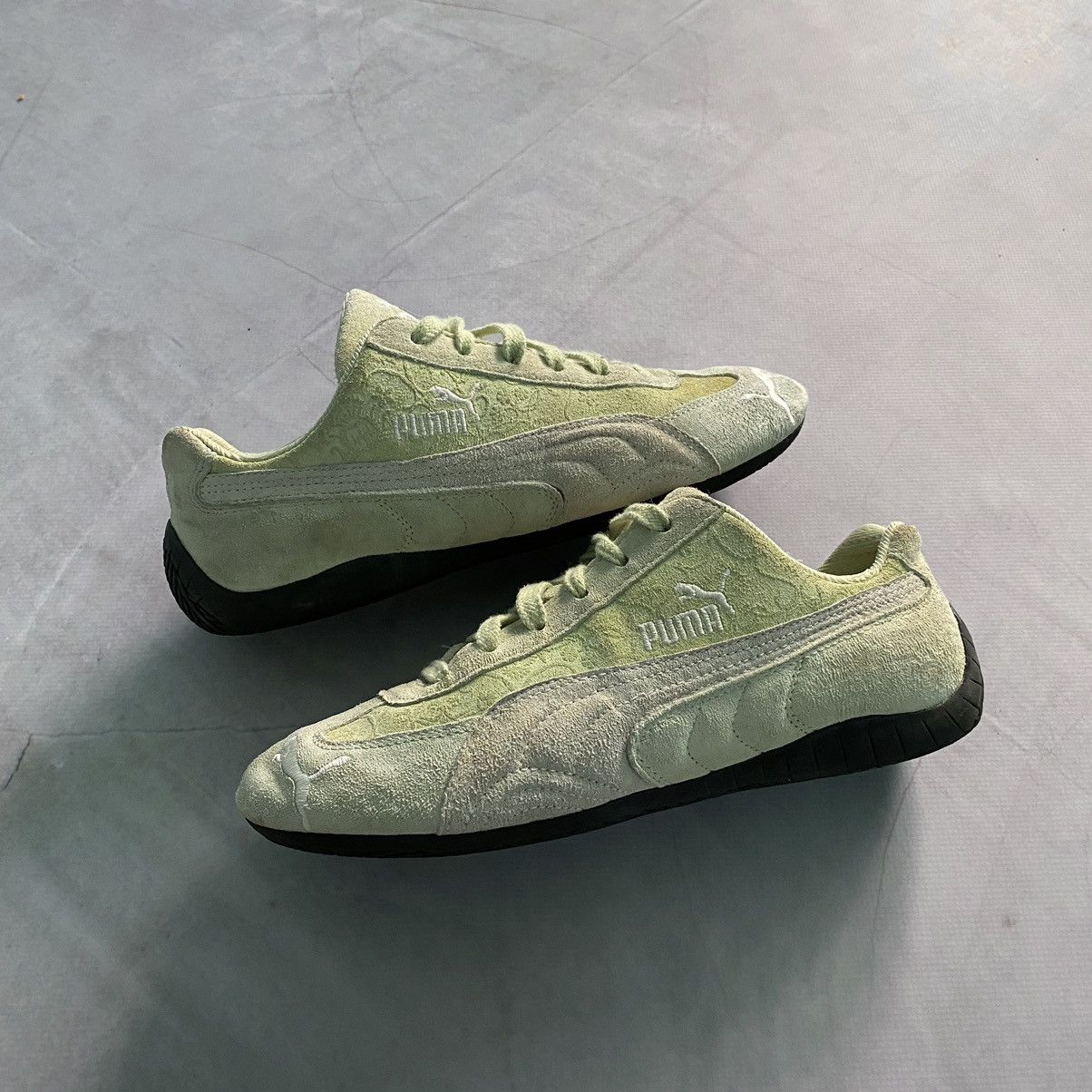 Japanese Brand × Nike × Puma Archive Puma Speedcat Embroidered Flowers ...