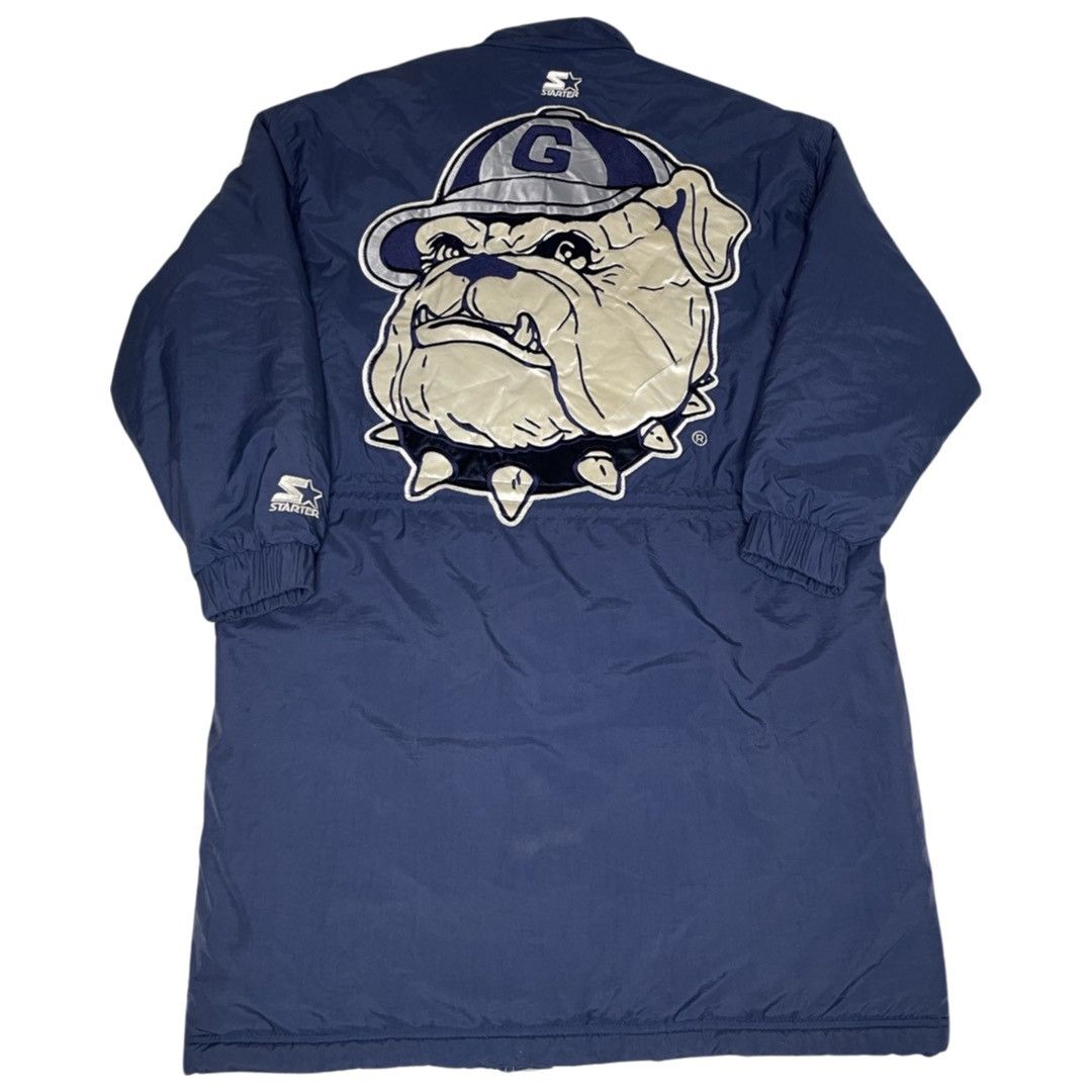 Vintage Vintage 90s Starter Georgetown Hoyas Long Jacket | Grailed