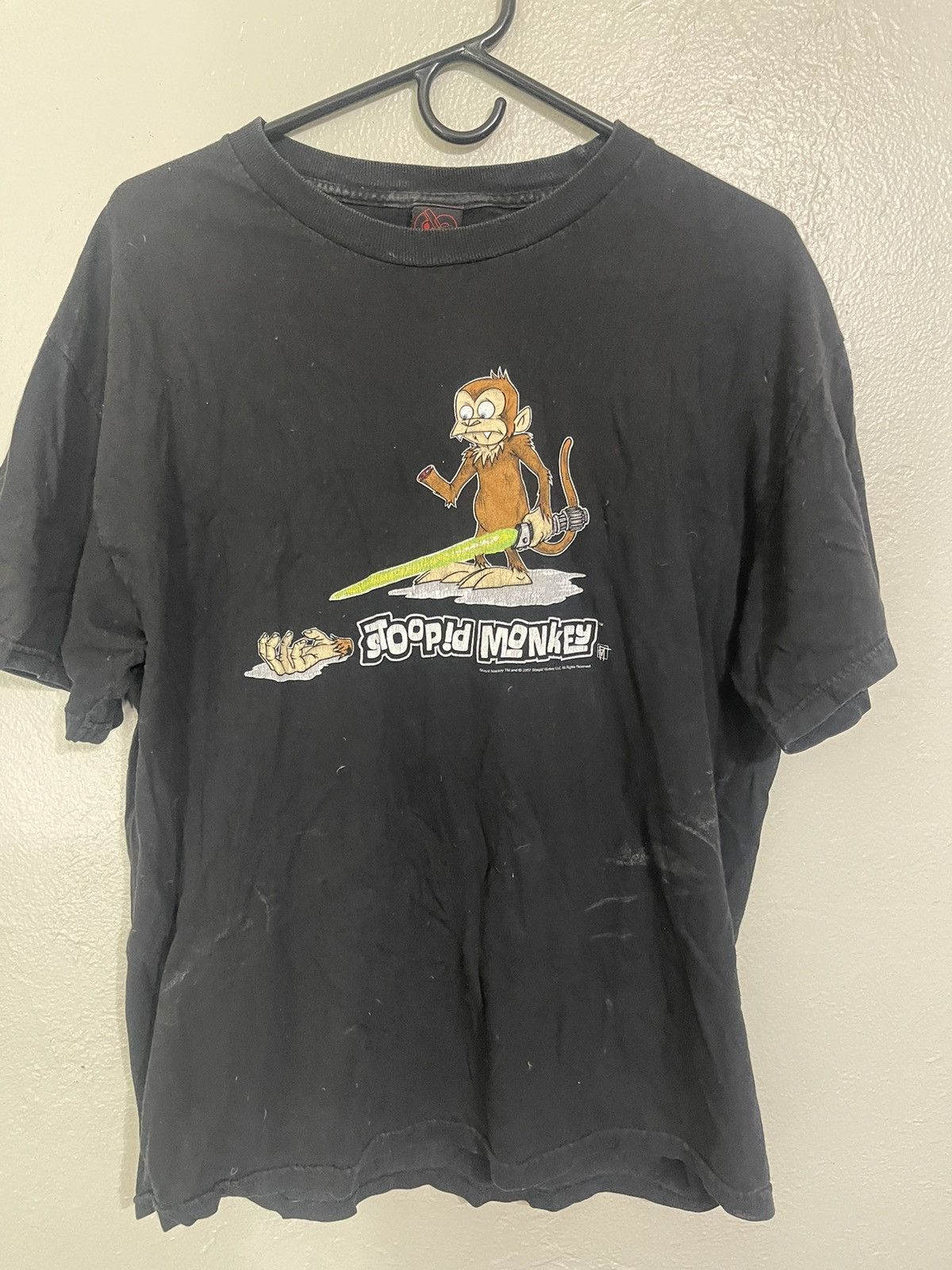 Vintage Stoopid Monkey Tee | Grailed