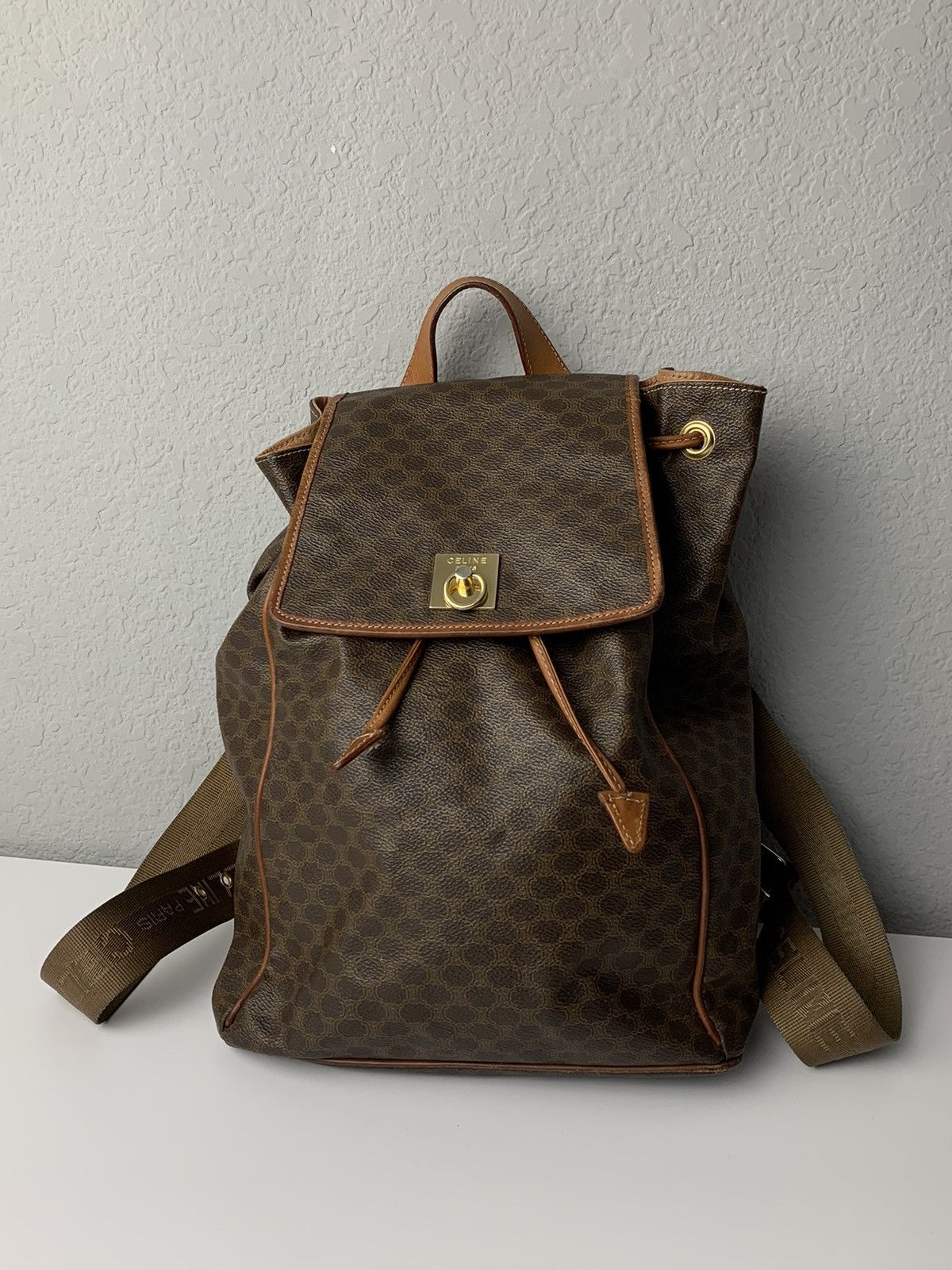 Vintage Vintage Luxury Backpack Celine very rare bag | Grailed