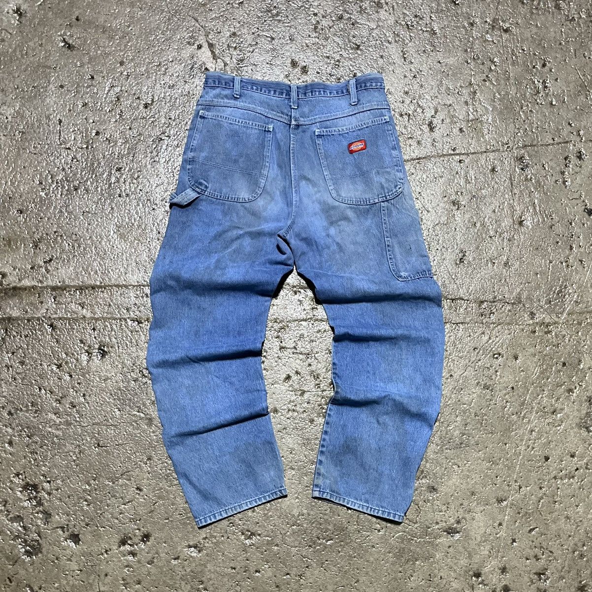 Vintage Crazy Carhartt Style Dickies Carpenter Workwear Jeans | Grailed